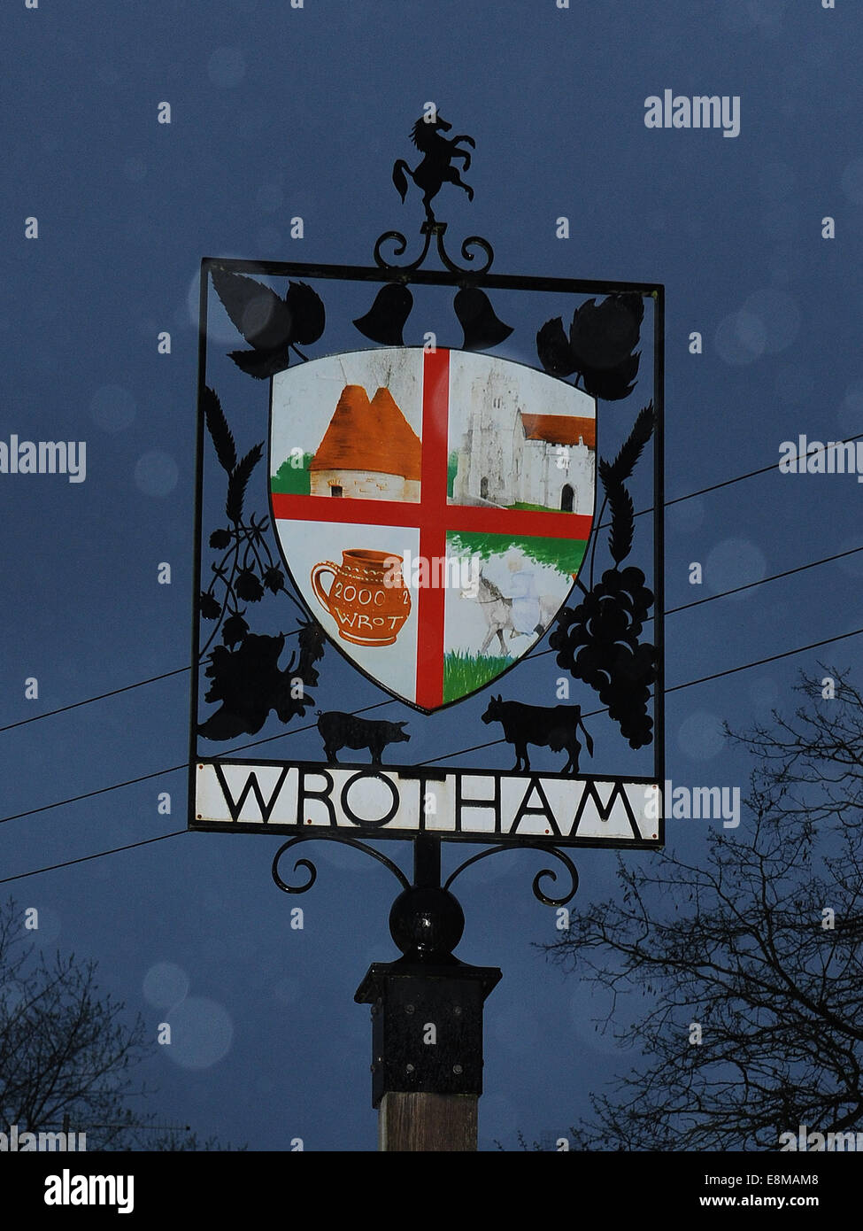 Wrotham village hi-res stock photography and images - Alamy
