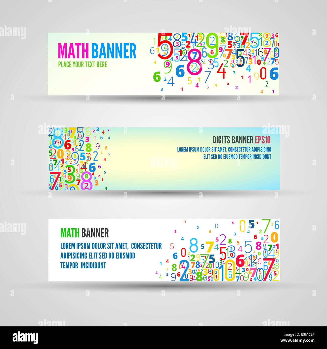 Educational banner hi-res stock photography and images - Alamy