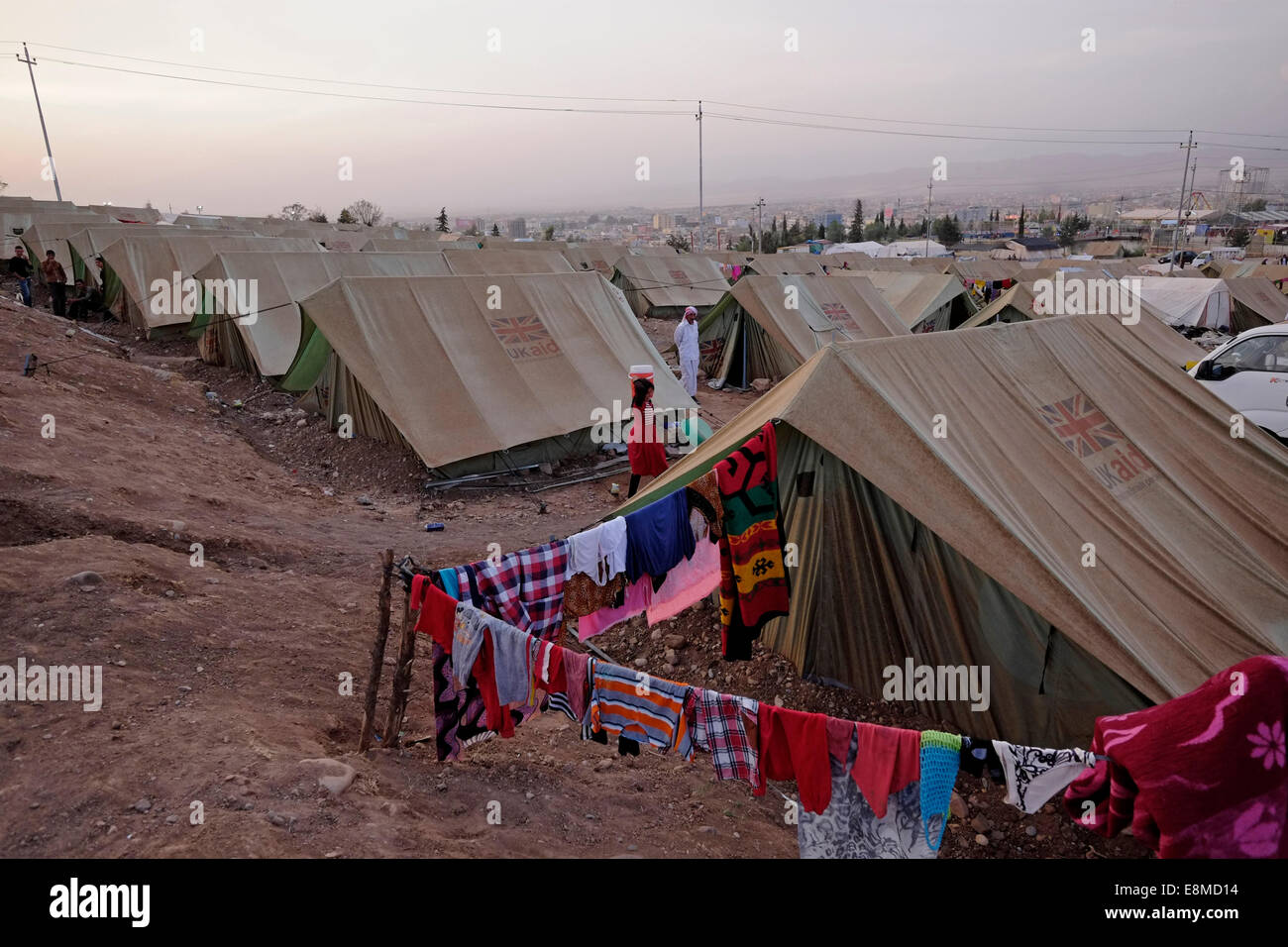 Yazidi iraq idp camp hi-res stock photography and images - Alamy