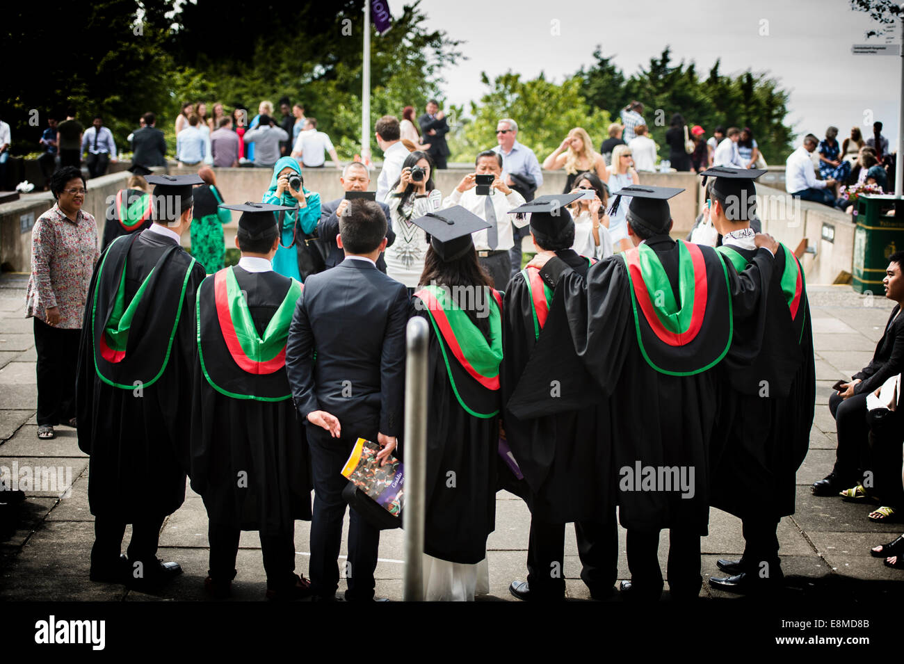 Graduation day aberystwyth university hi-res stock photography and ...