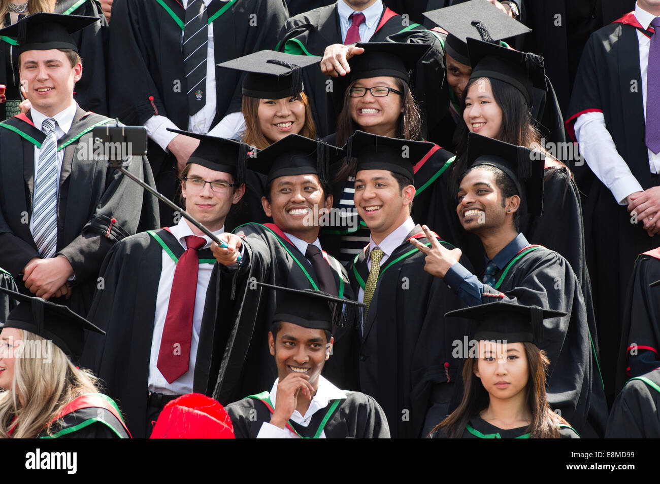 College graduates mixed hi-res stock photography and images - Alamy