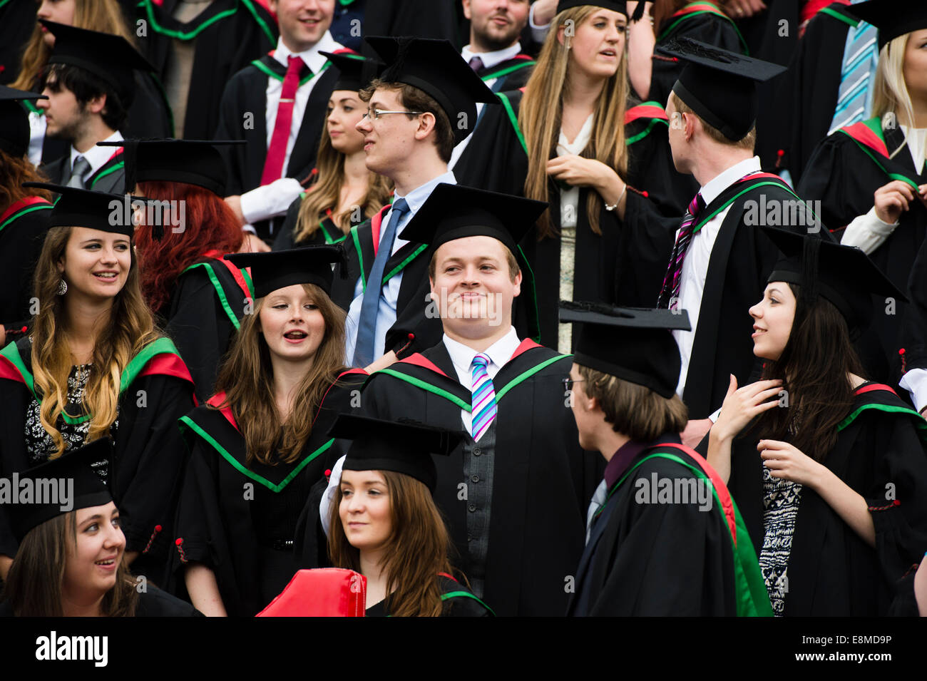 Graduation day aberystwyth university hi-res stock photography and ...