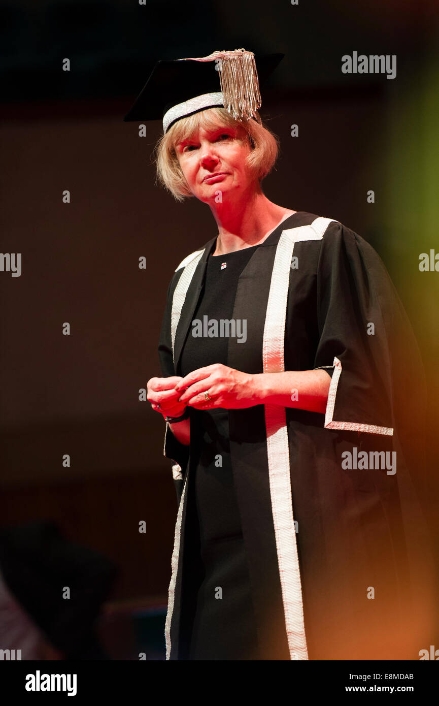 Aberystwyth University Vice Chancellor - Professor April McMahon Stock ...