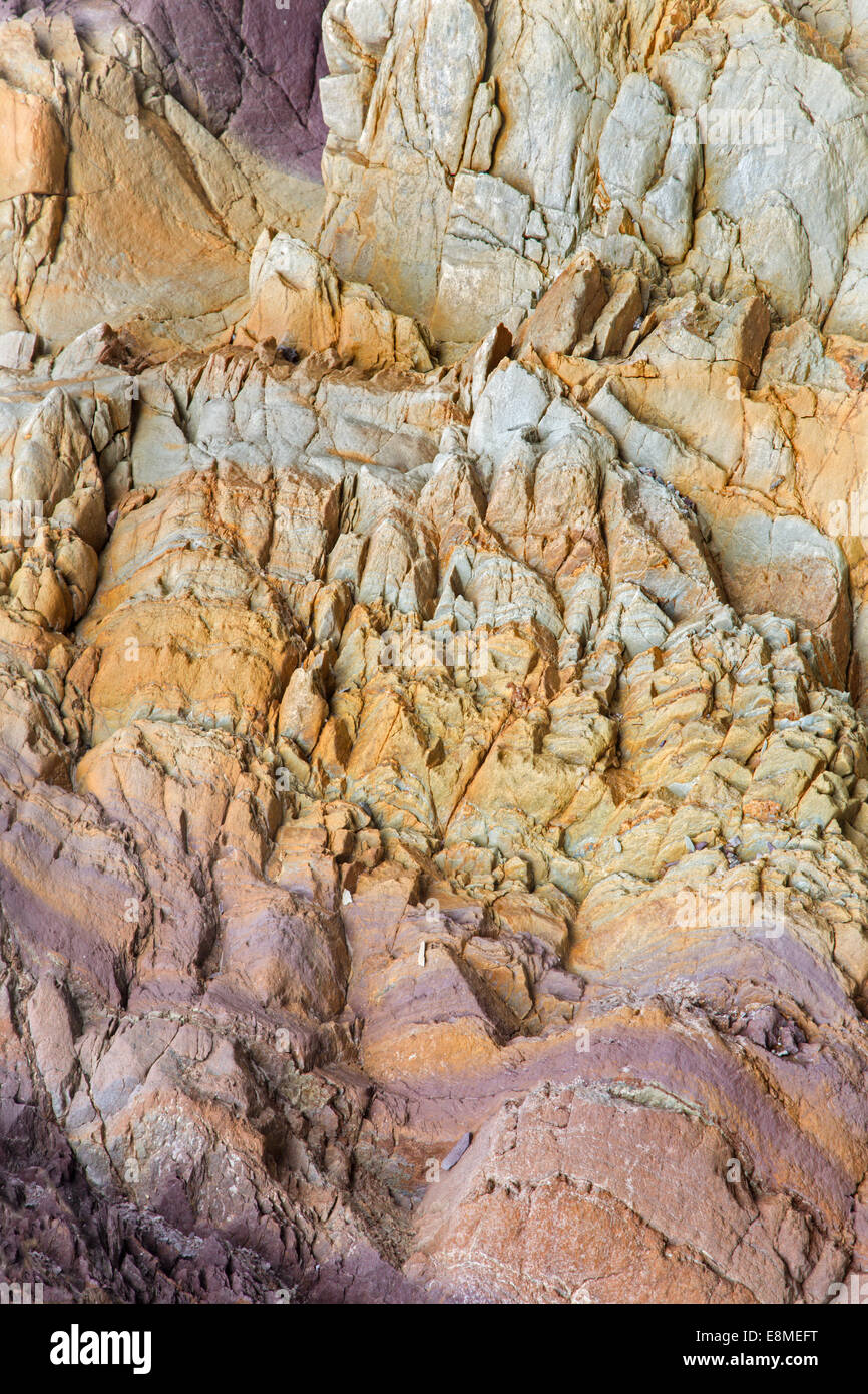 The calcite rock structure under the Hochkonig peak Stock Photo - Alamy