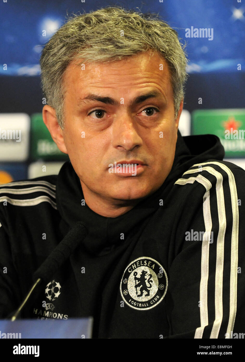 Chelsea FC Champions League Press Conference at Stamford Bridge, London ...