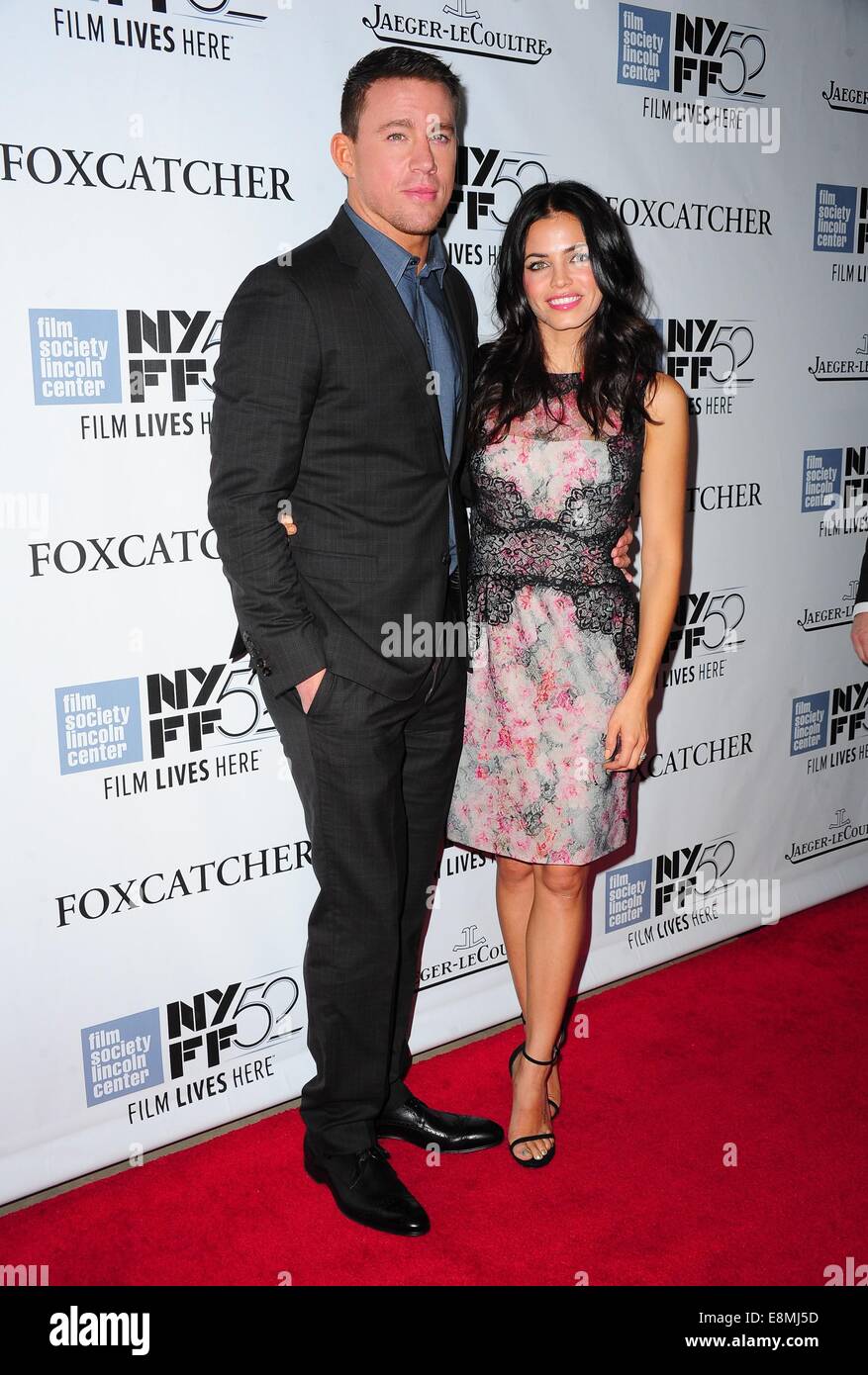 New York, NY, USA. 10th Oct, 2014. Channing Tatum, Jenna Dewan-Tatum at ...