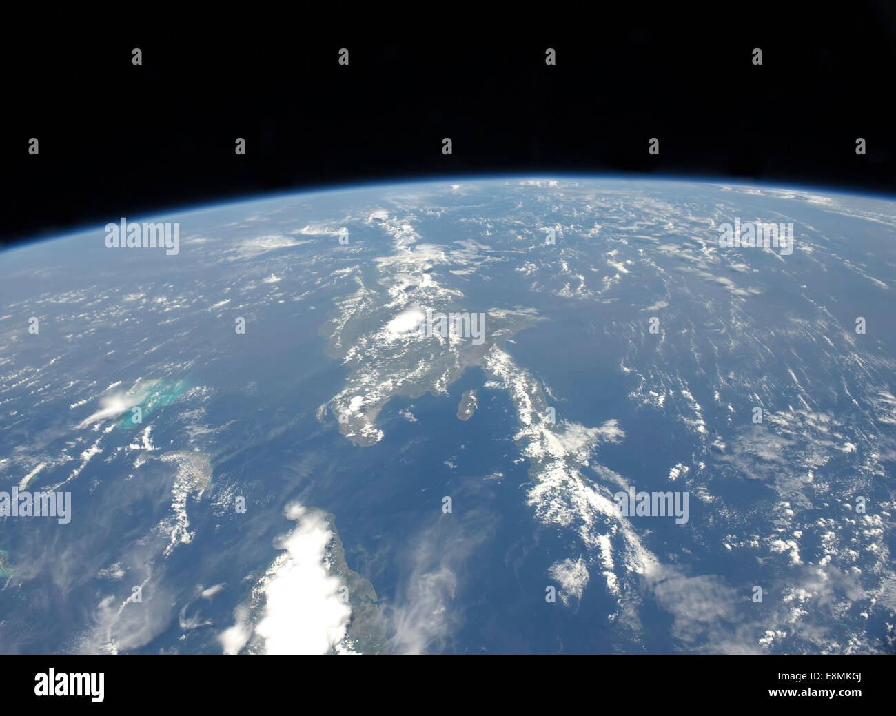 July 15, 2012 - View from space of Saharan dust blowing westward from ...