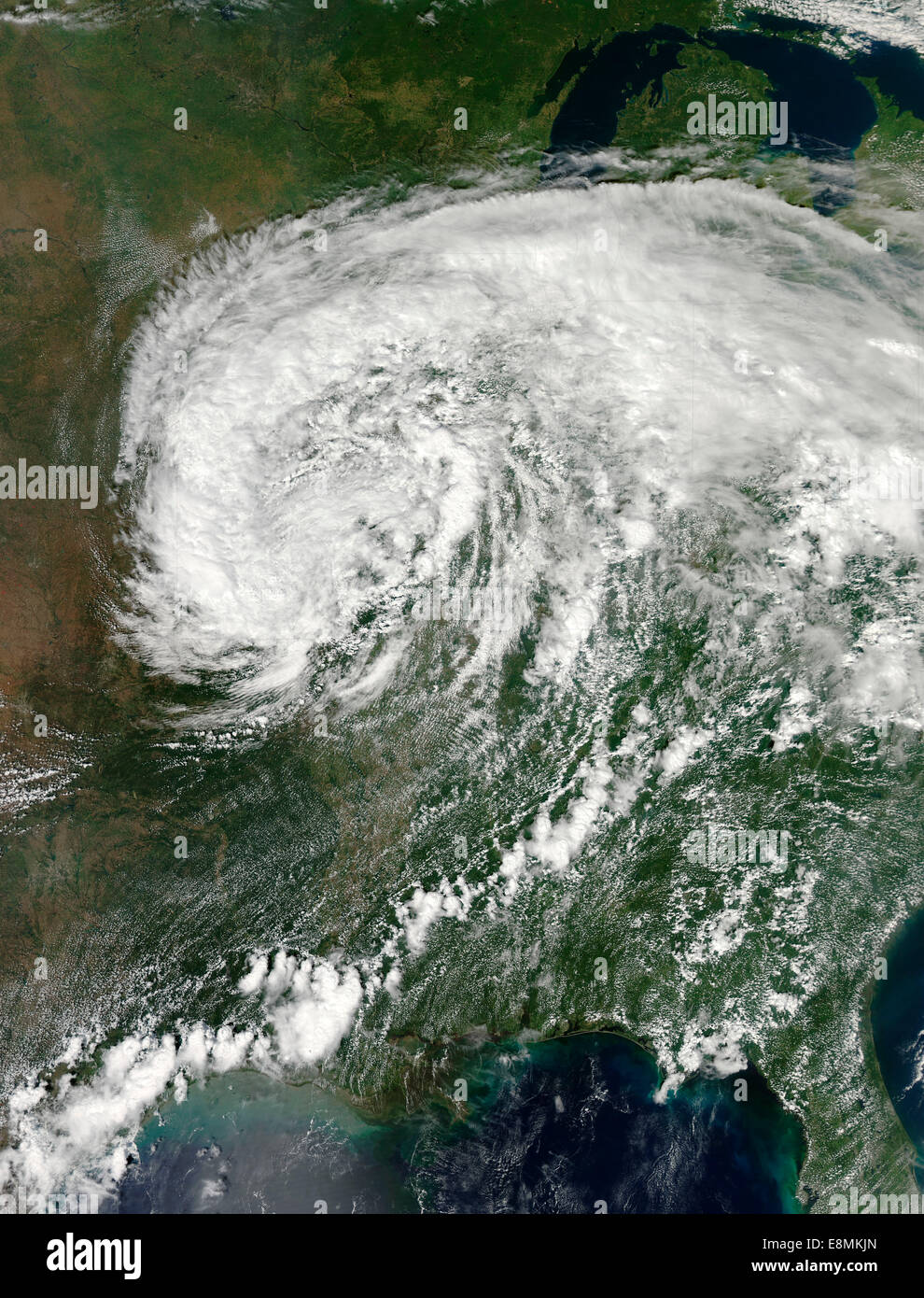 Hurricane isaac satellite view hi-res stock photography and images - Alamy