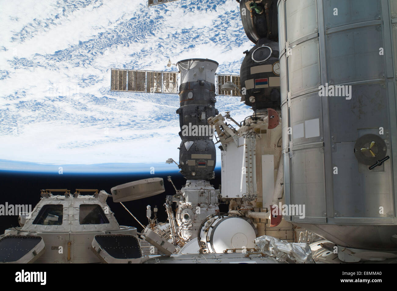 July 12, 2011 - The International Space Station's Cupola, backdropped ...