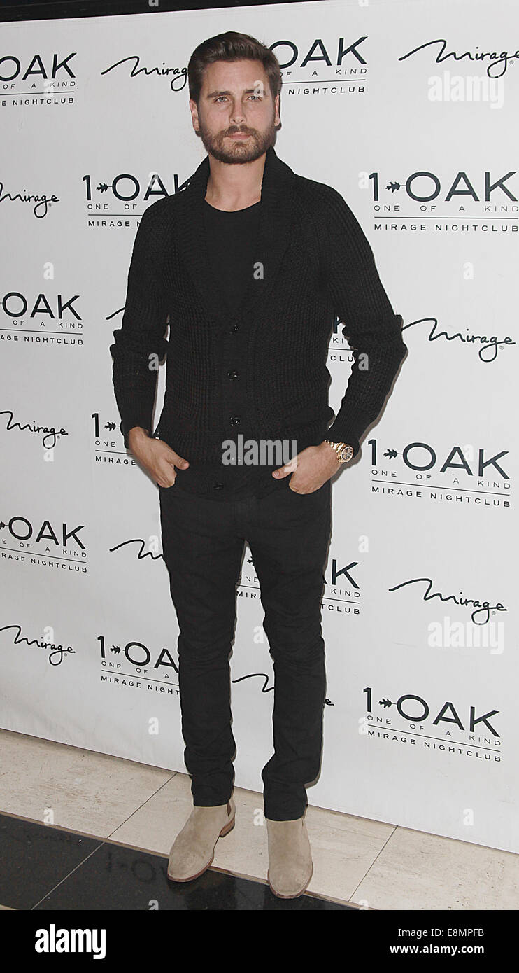 Las Vegas, Nevada, USA. 11th Oct, 2014. Reality TV star Scott Disick ...