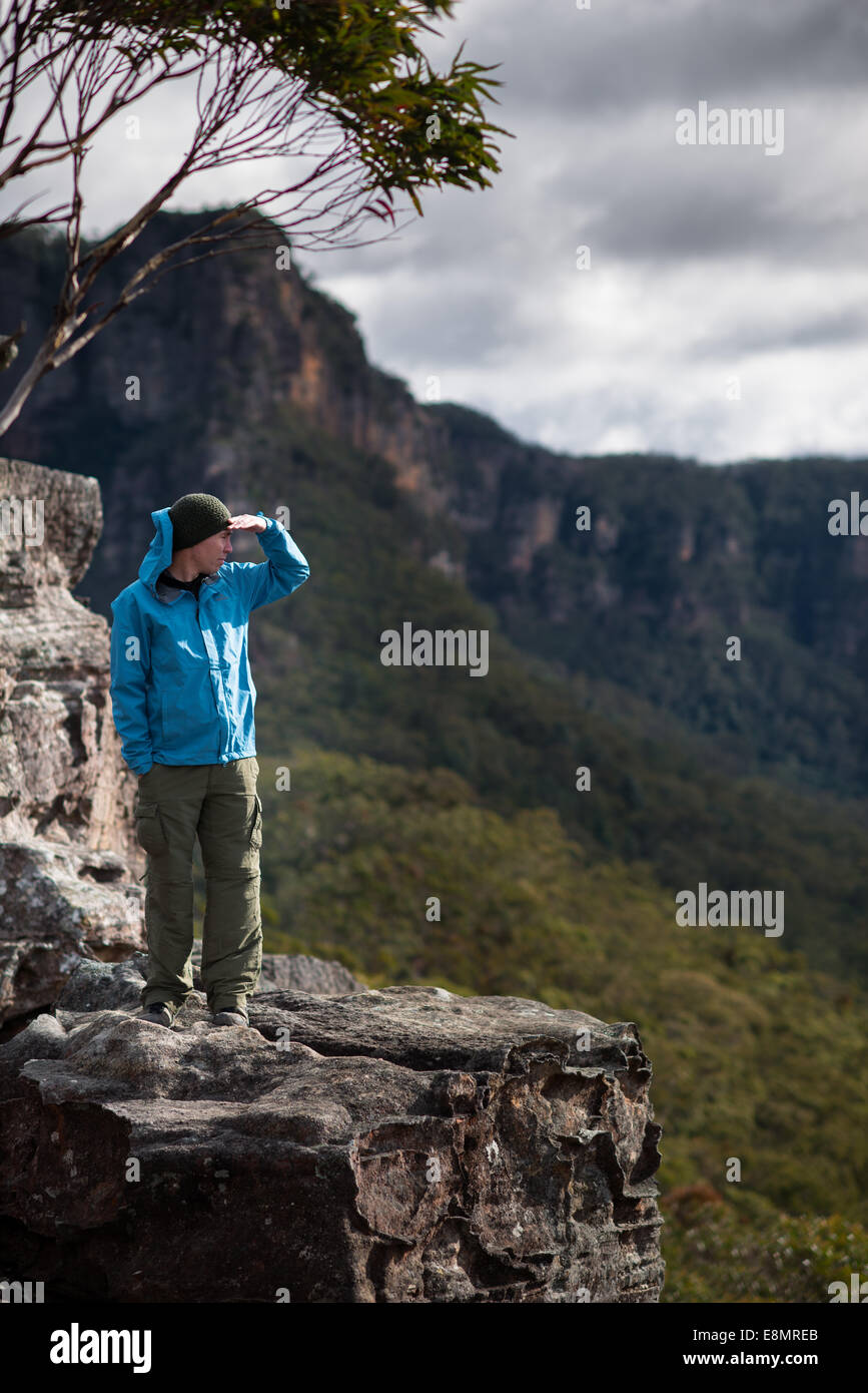Australian bush bushwalking hi-res stock photography and images - Alamy