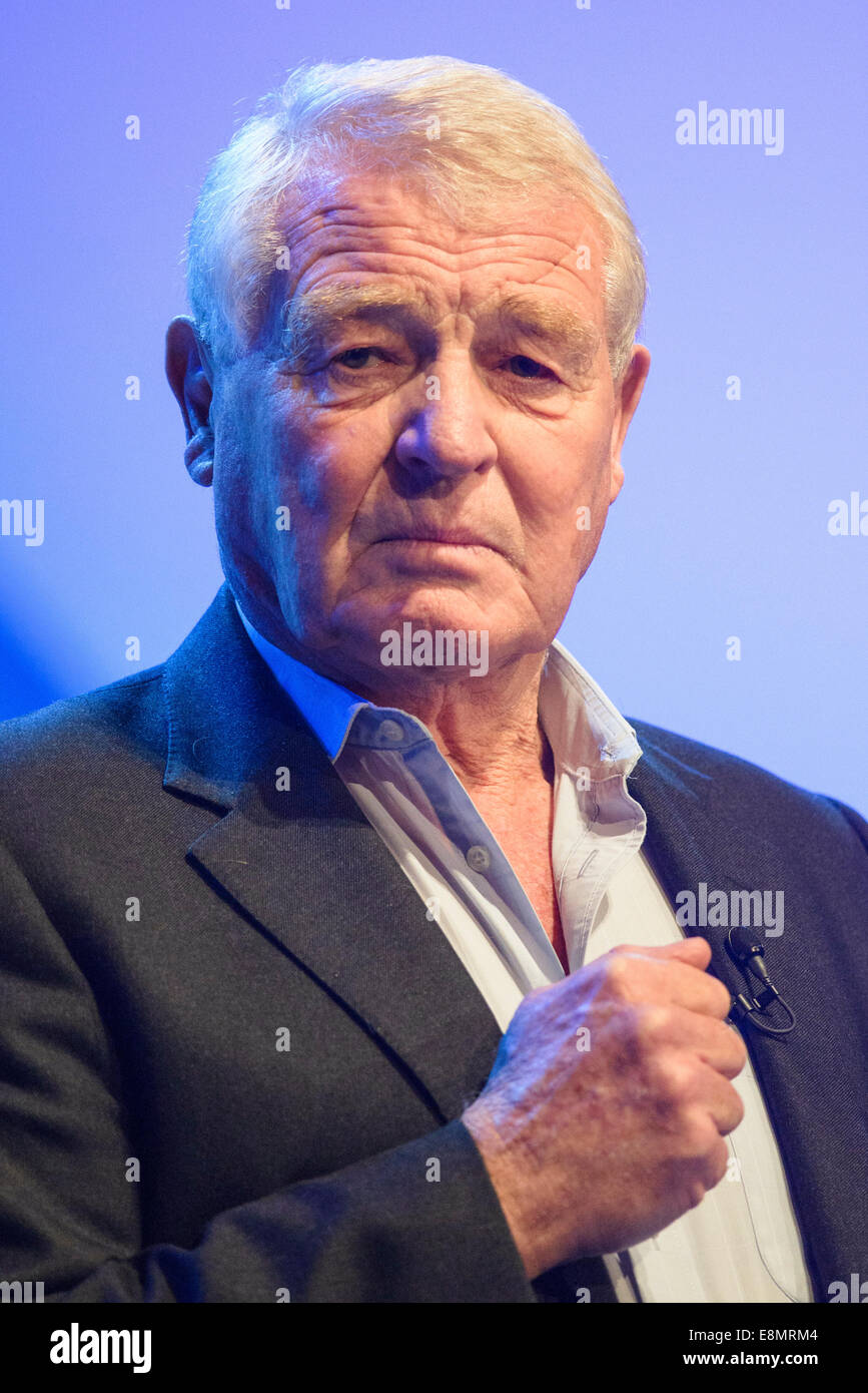 Paddy Ashdown, (Baron Ashdown), ex party leader speaks at the Liberal ...