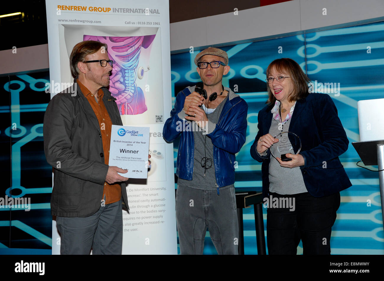 The Gadget Show 2014 - Press Day Featuring: Jason Bradbury,Professor ...