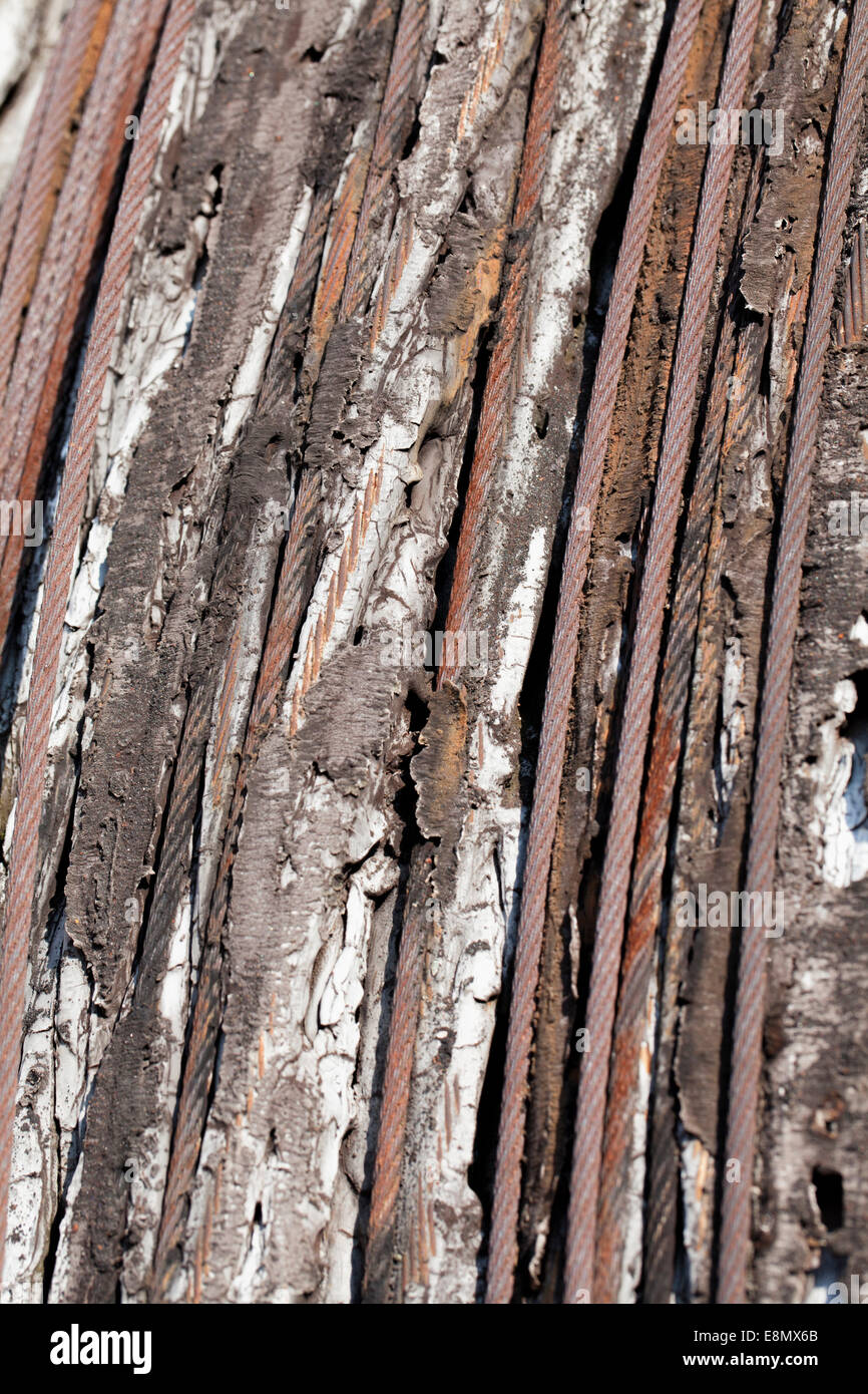 Old Cable Drums High Resolution Stock Photography and Images - Alamy