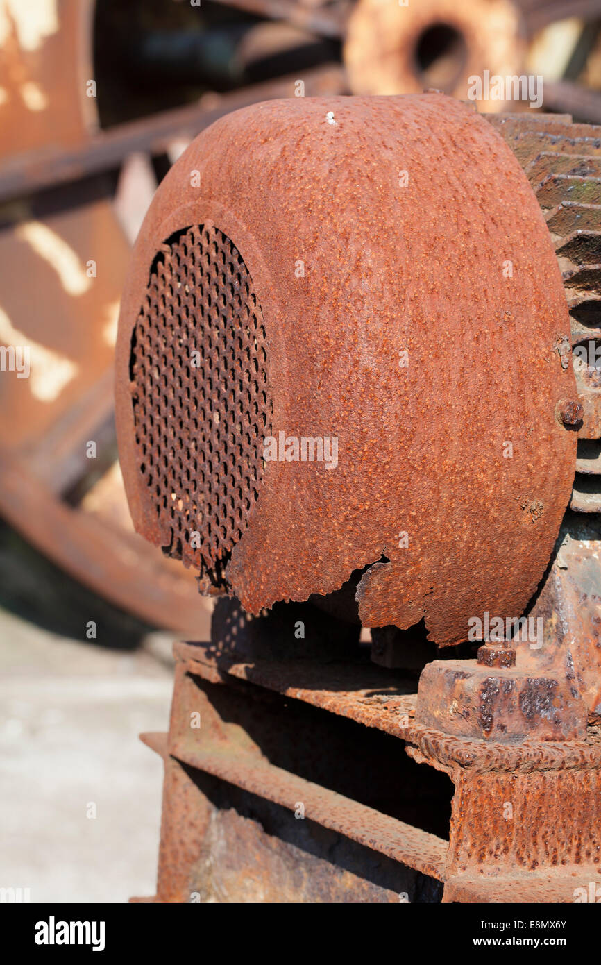 Rusty iron parts Stock Photo - Alamy