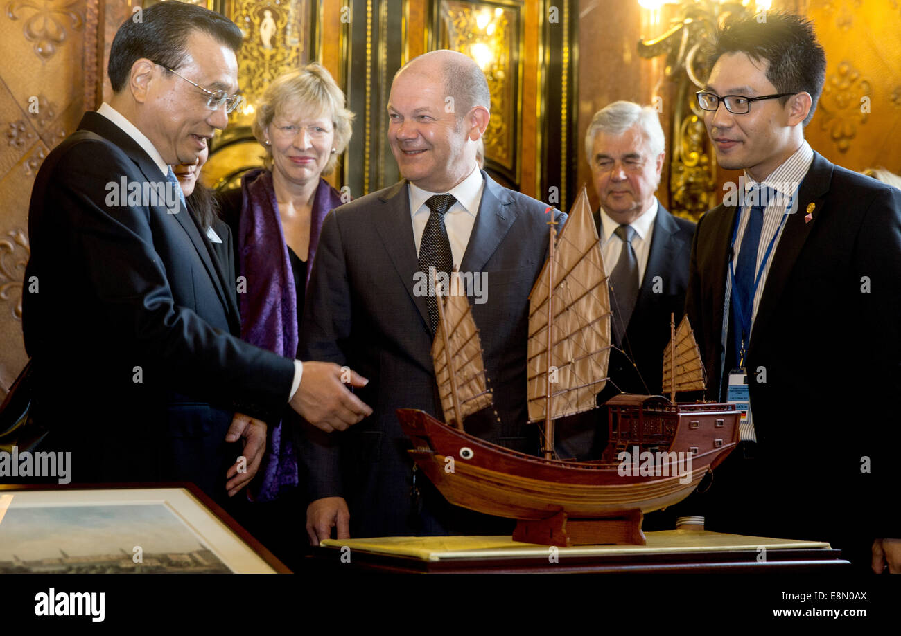 Hamburg, Germany. 11th Oct, 2014. The Prime Minister of the People's ...