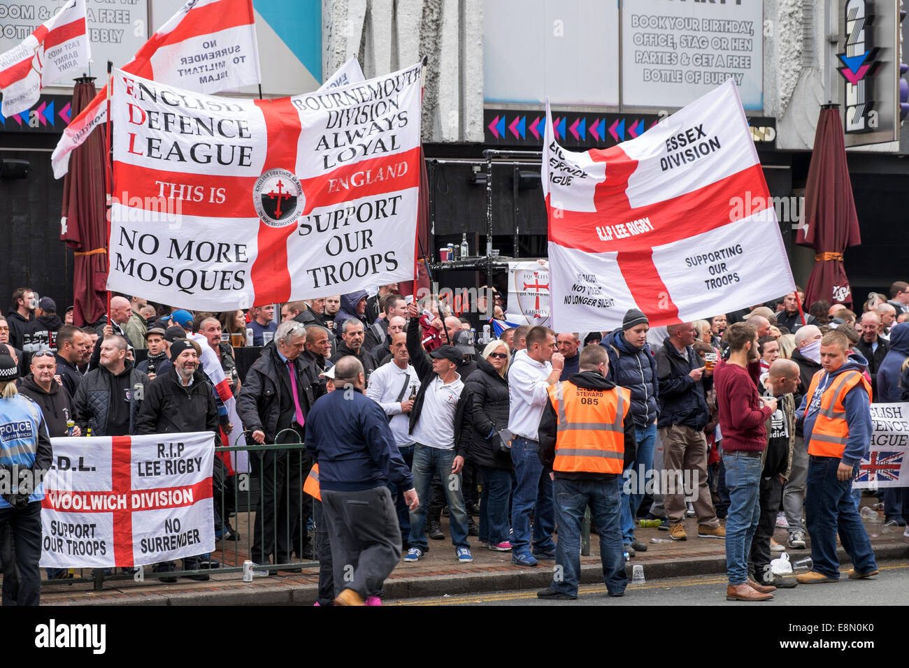 Edl march in birmingham hi-res stock photography and images - Alamy