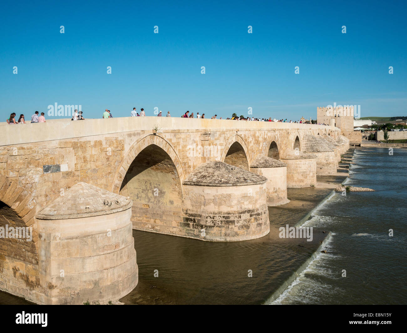 Roman bridge landscape hi-res stock photography and images - Alamy