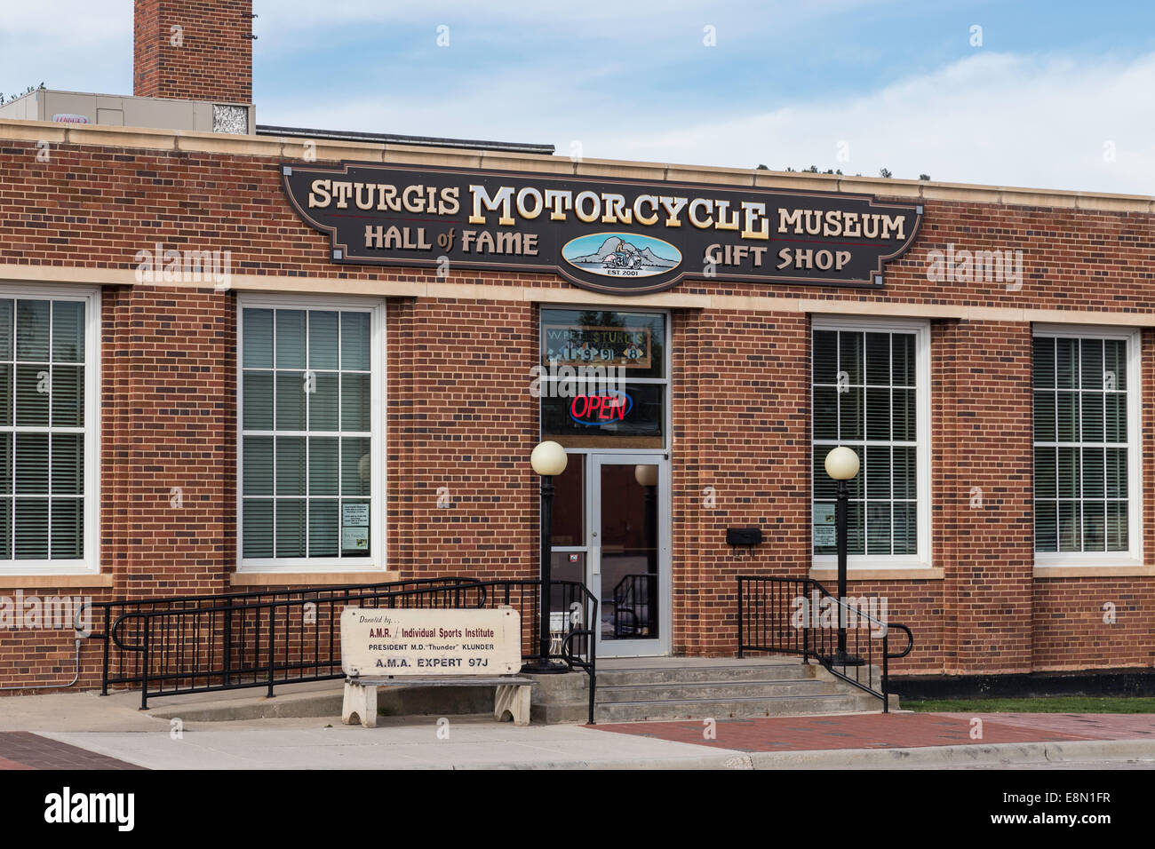 Stugis, South Dakota, Home of Annual Motorcycle Rally, 1990s vintage ...