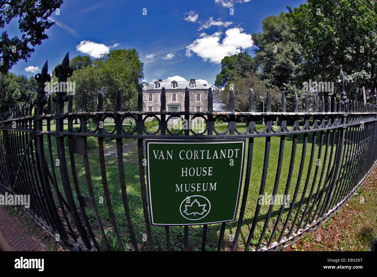 Van Cortlandt Park Manor House Museum Bronx New York Stock Photo - Alamy