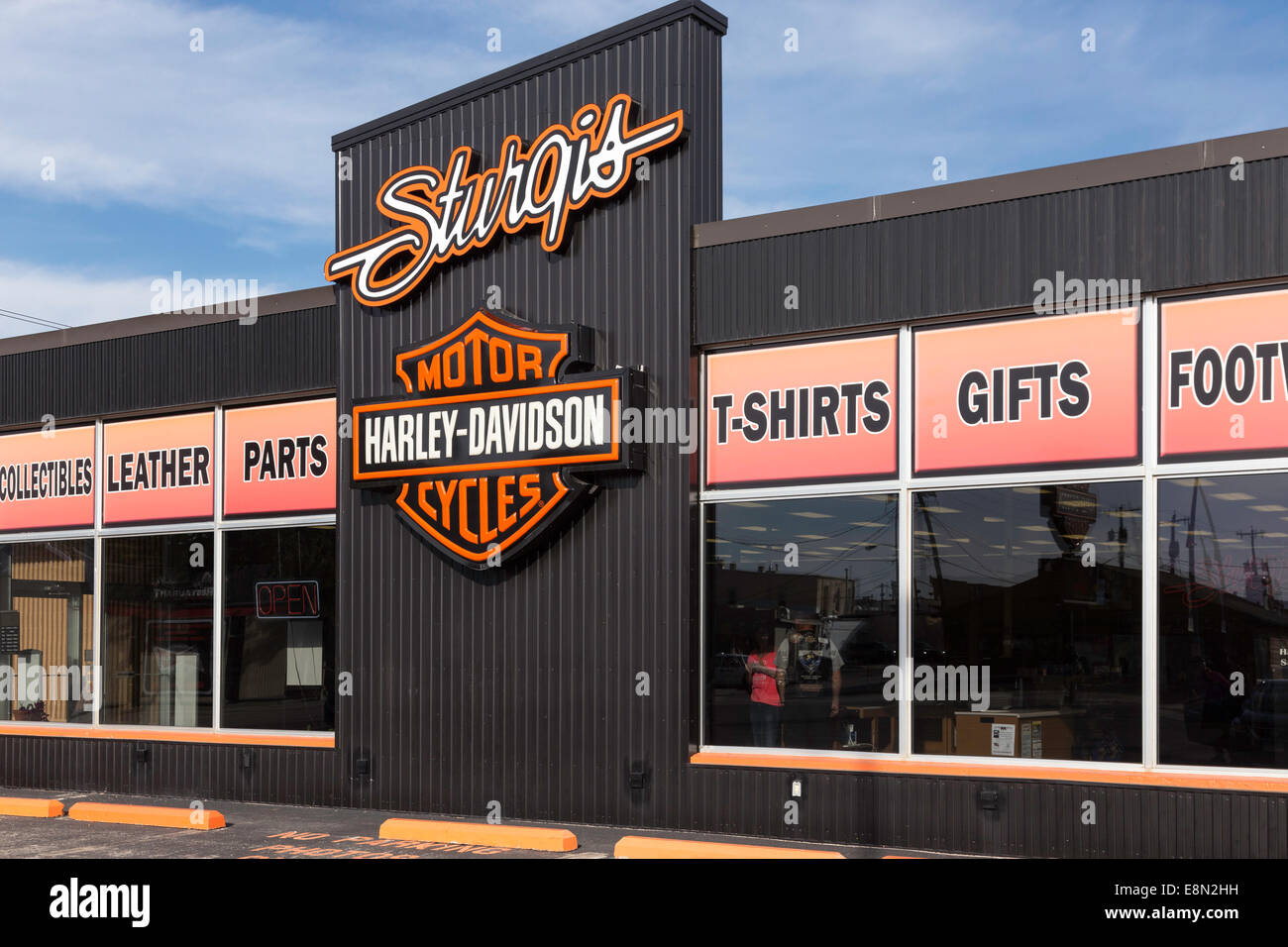 Stugis, South Dakota, Home of Annual Motorcycle Rally, 1990s vintage ...