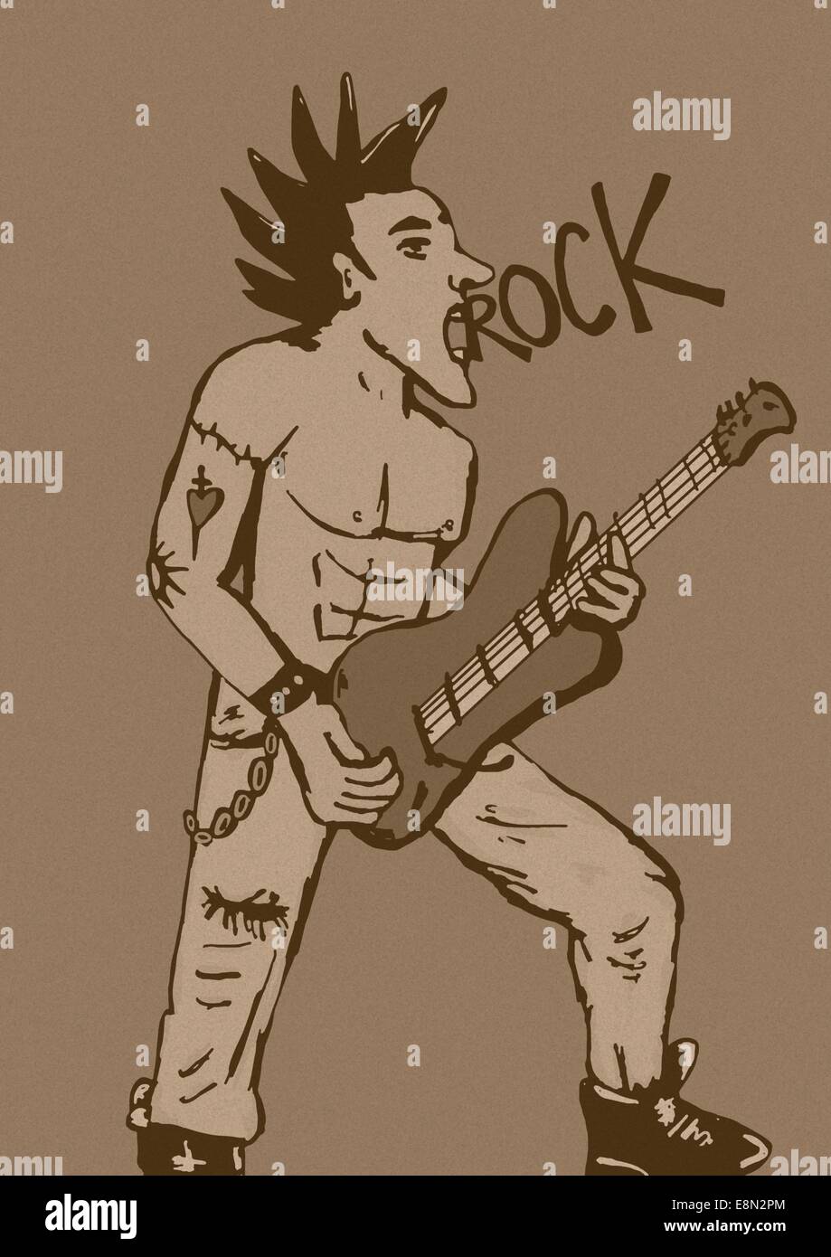 Vintage rocker hi-res stock photography and images - Alamy