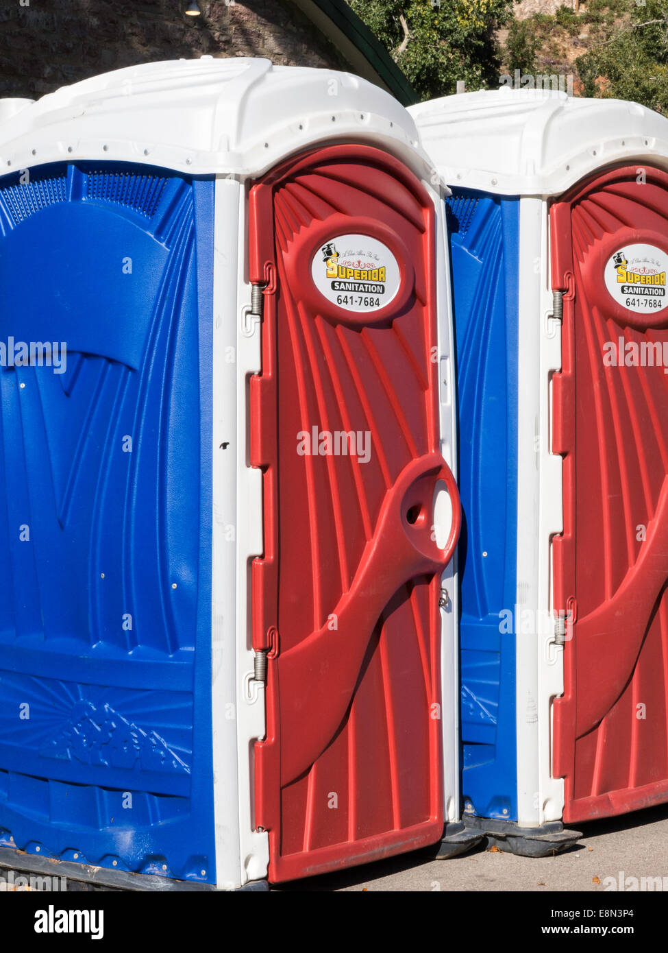 Portable toilets hi-res stock photography and images - Alamy