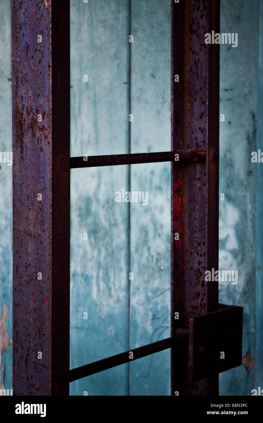 Rusted ladder abstract Stock Photo - Alamy