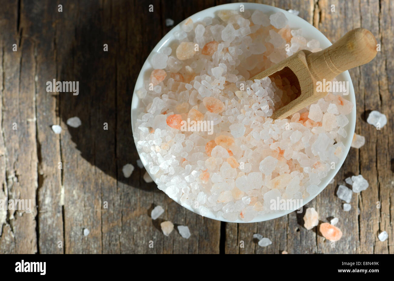 Pink salt from the Himalayas Stock Photo - Alamy