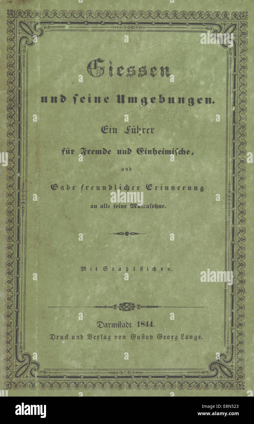 Map of giessen hi-res stock photography and images - Alamy