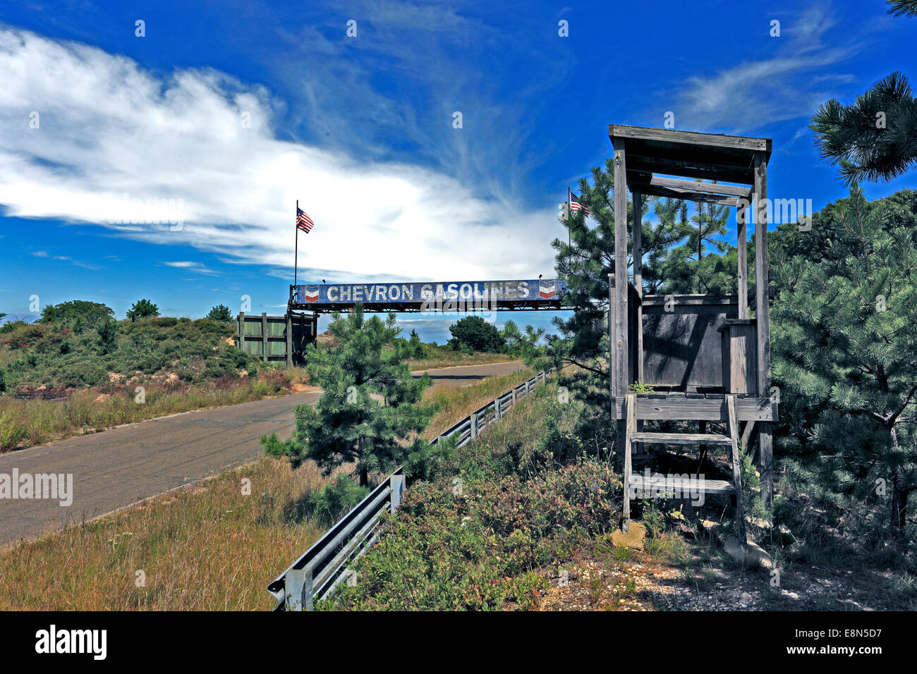 Abandoned racetrack bridgehampton race circuit hi-res stock photography ...