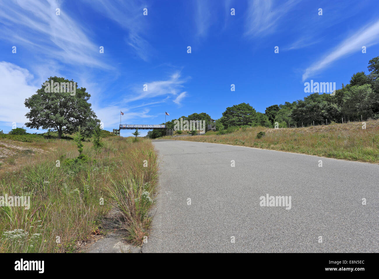 Abandoned racetrack bridgehampton race circuit hi-res stock photography ...