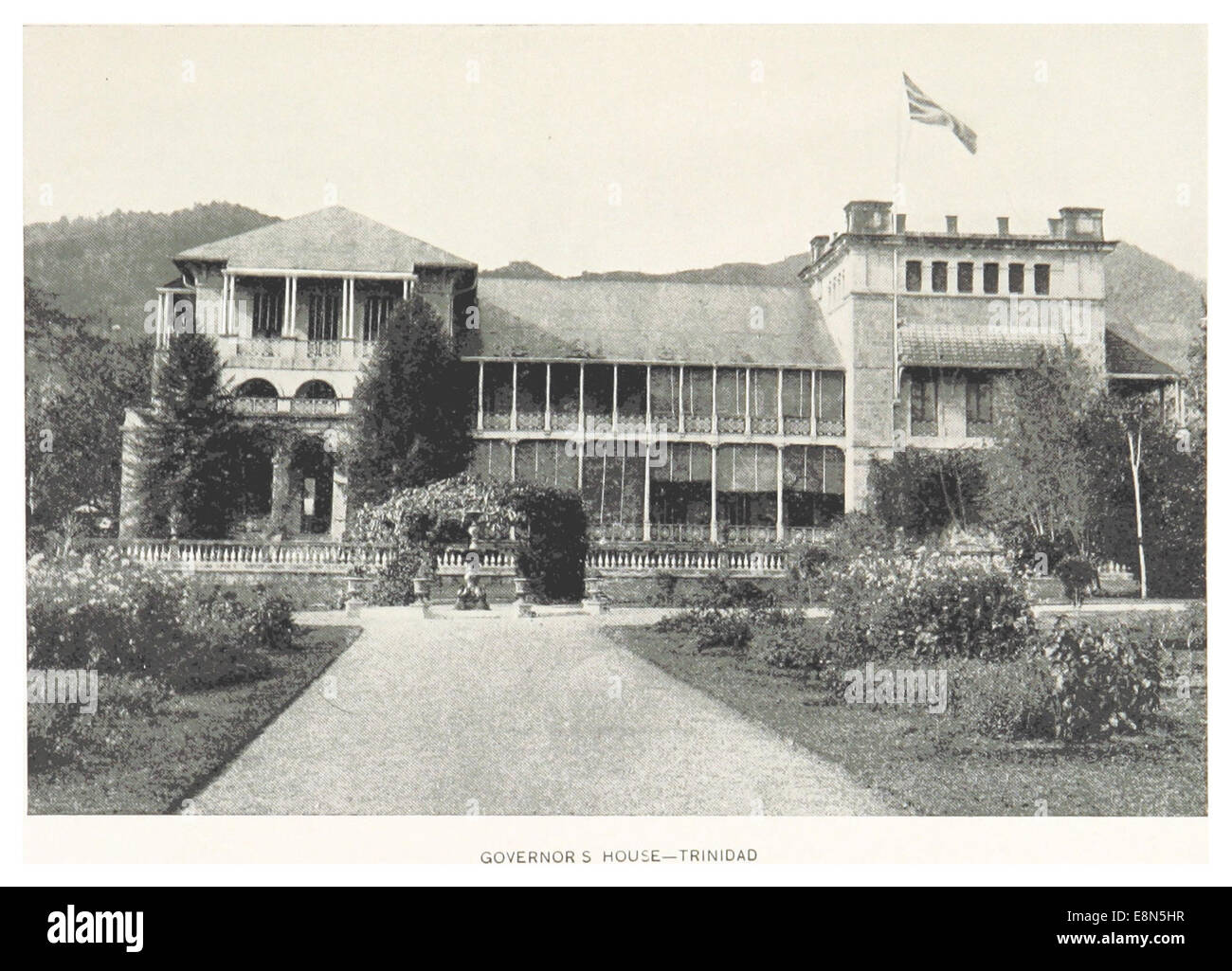 GOVERNORS HOUSE, TRINIDAD Stock Photo - Alamy