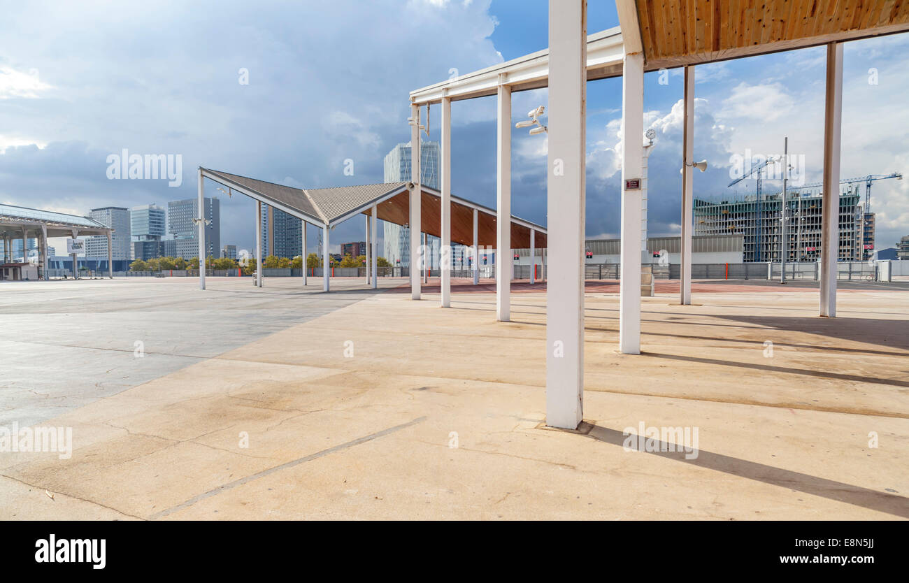 Barcelona forum zone hi-res stock photography and images - Alamy