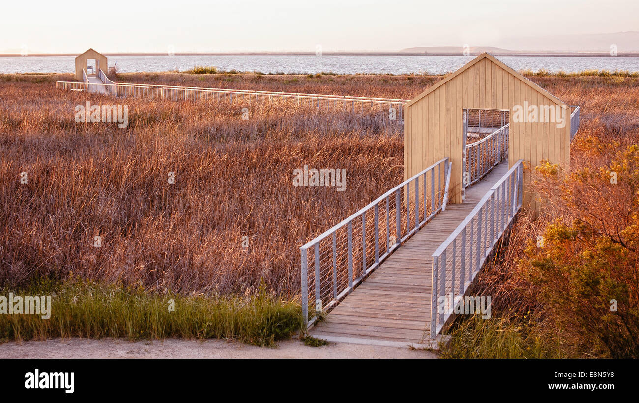Alviso marina county park Stock Photo - Alamy
