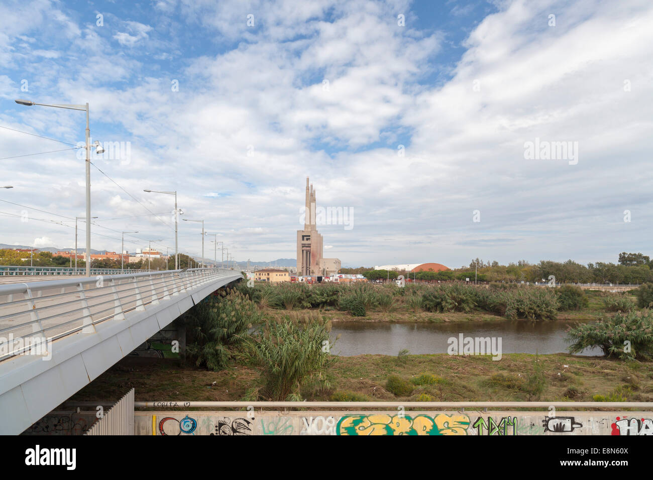 Sant Adria de Besos,Catalonia,Spain Stock Photo - Alamy