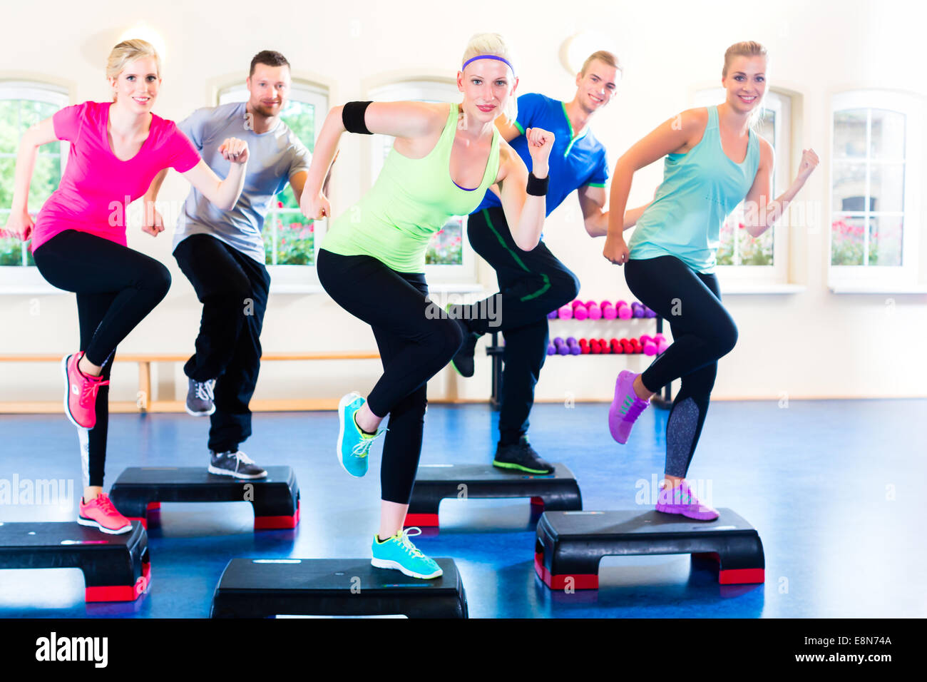 Gym stepper hi-res stock photography and images - Alamy