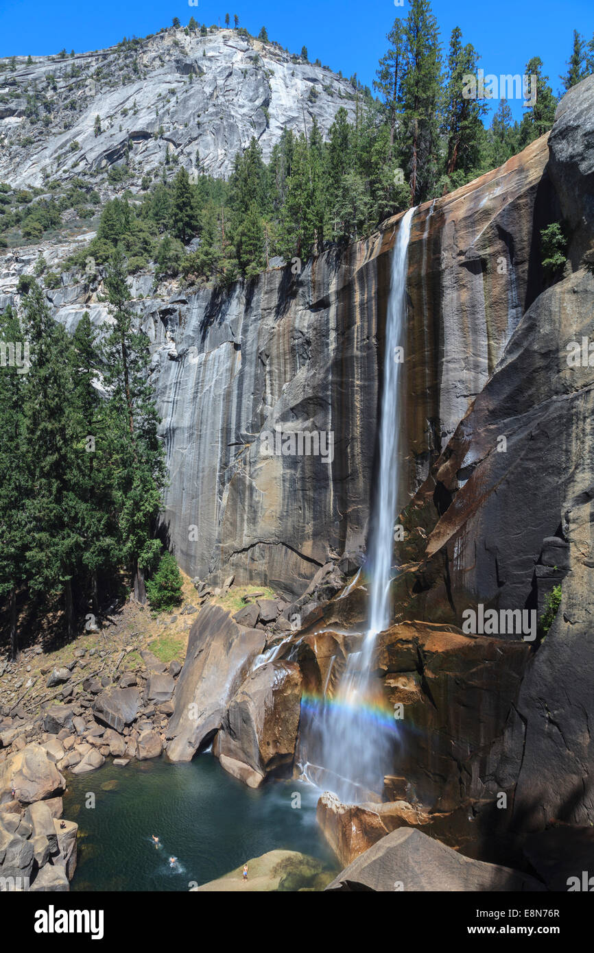 Vernal Falls in Yosemite National Park Stock Photo - Alamy