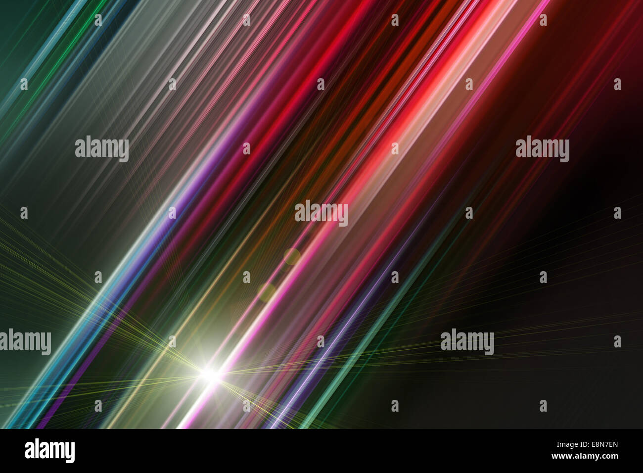 Futuristic stripe background design with lights Stock Photo - Alamy