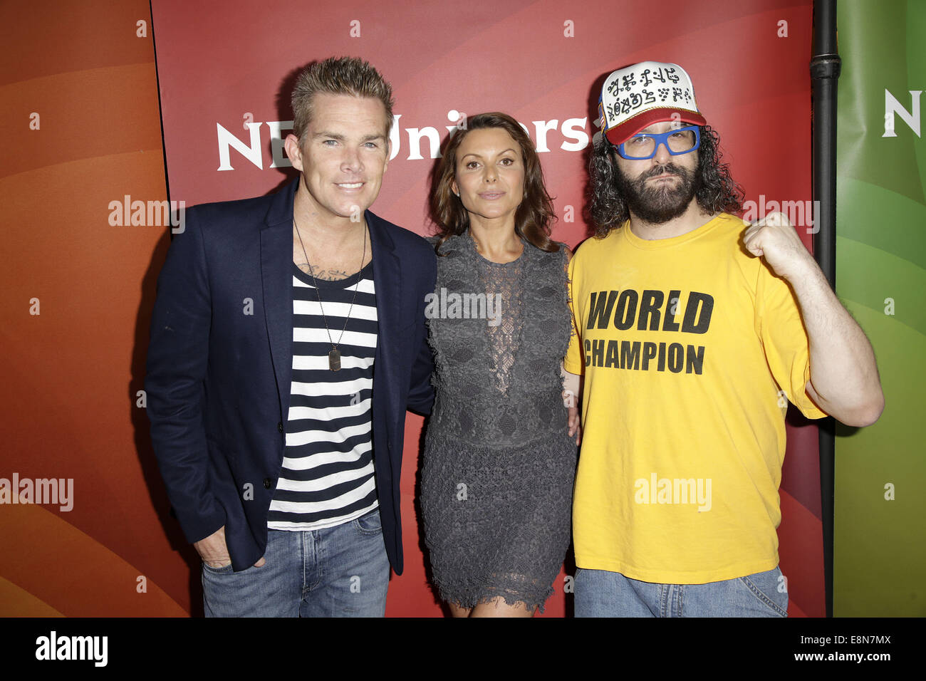 Celebrities pose at 2014 NBCUniversal Summer Press Day at The Langham ...