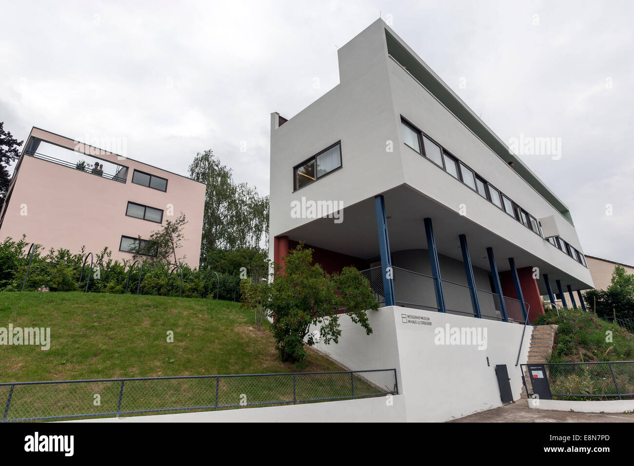 Le corbusier house weissenhof museum hi-res stock photography and ...