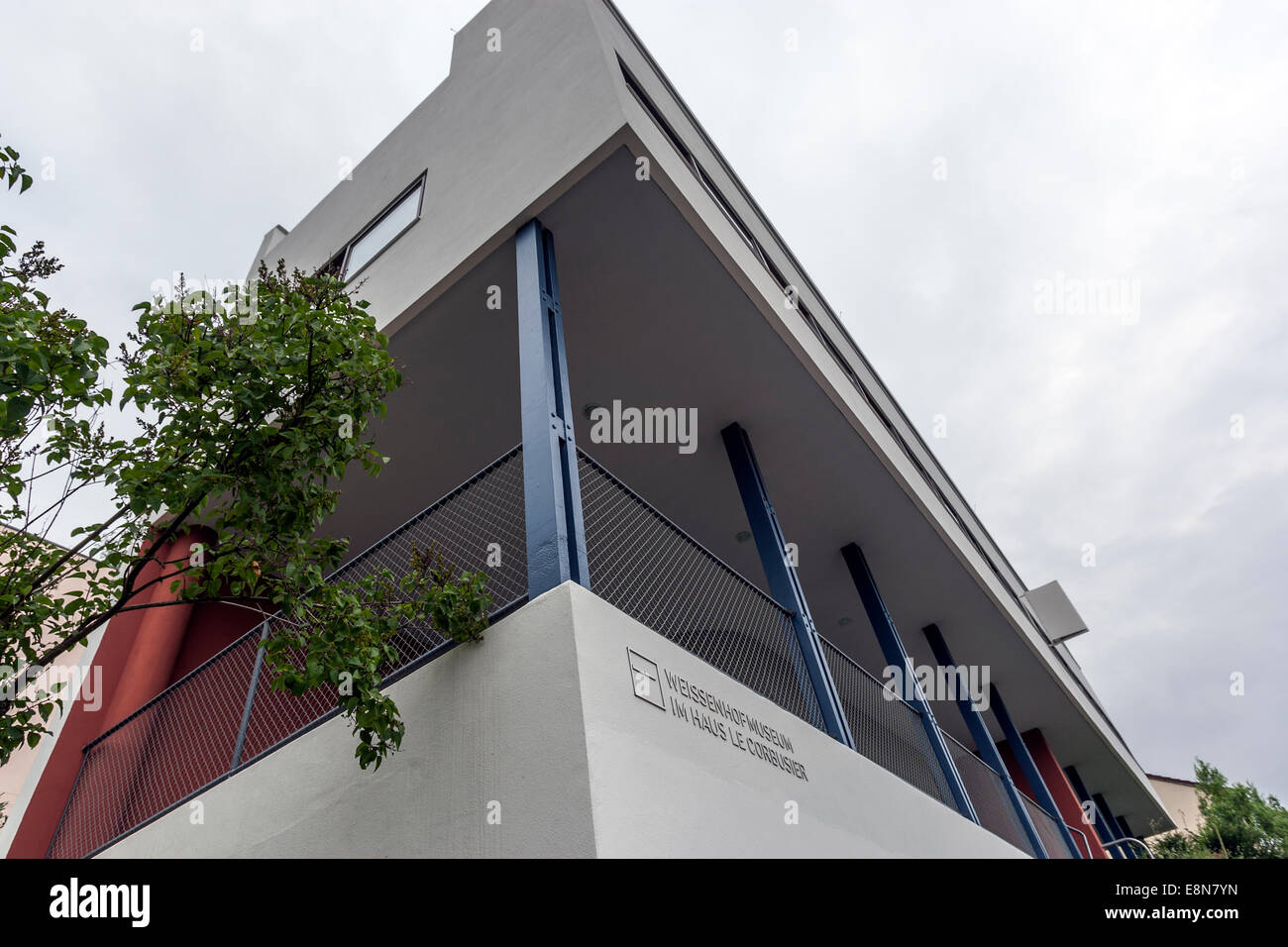 Le corbusier house weissenhof museum hi-res stock photography and ...