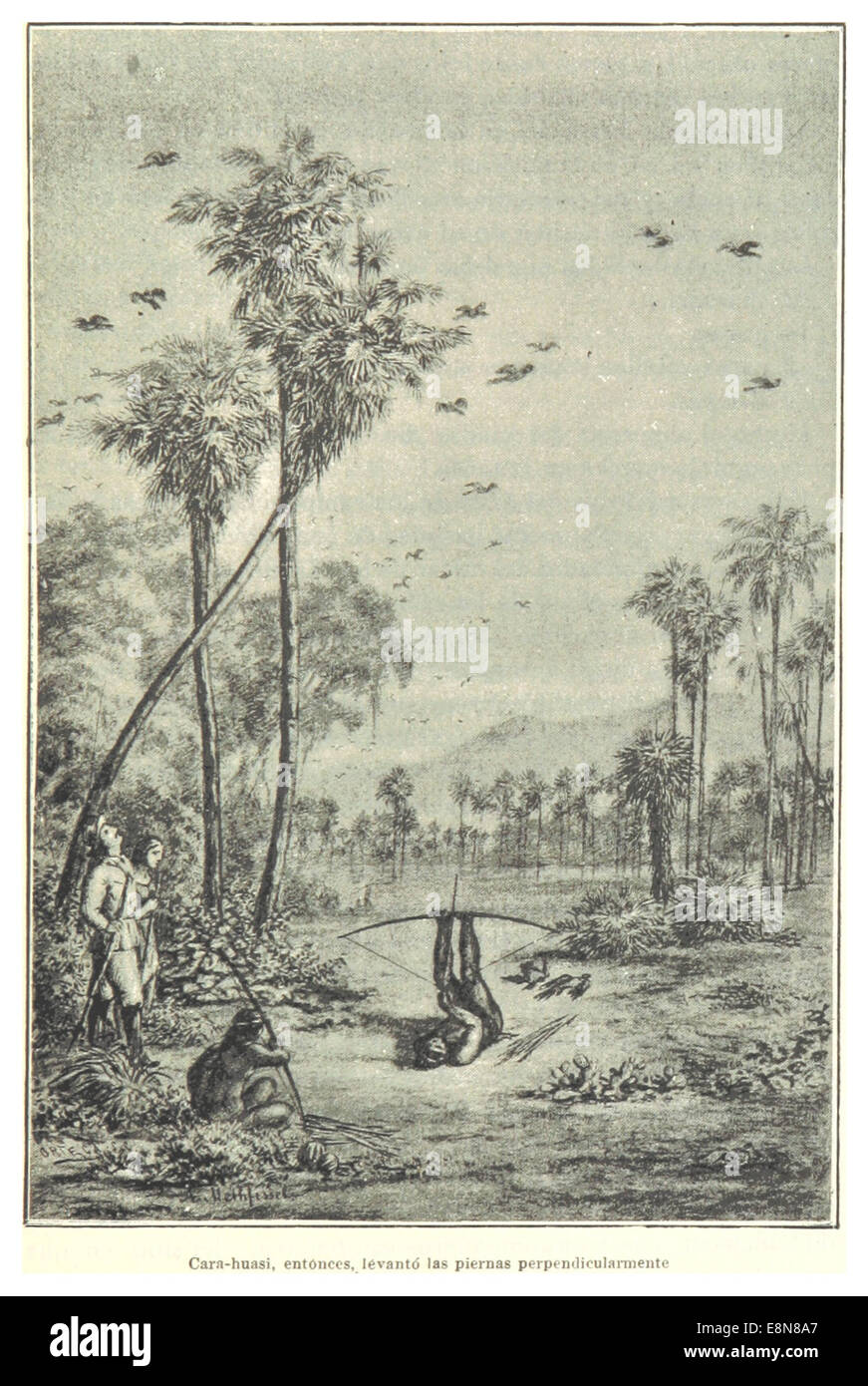 This 1891 sketch map from Bolivia shows a detailed representation of ...