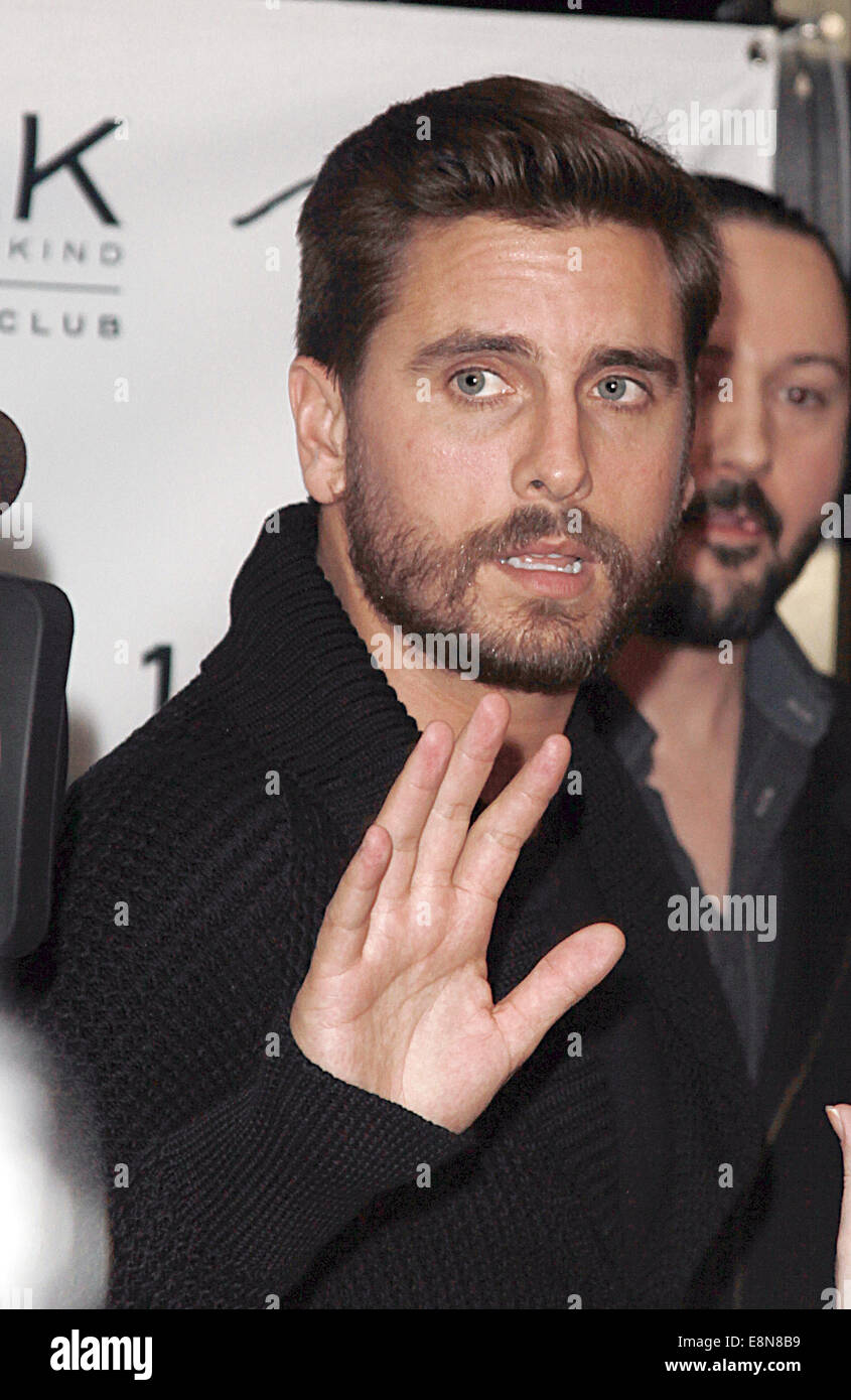 Las Vegas, Nevada, USA. 11th Oct, 2014. Reality TV star SCOTT DISICK ...