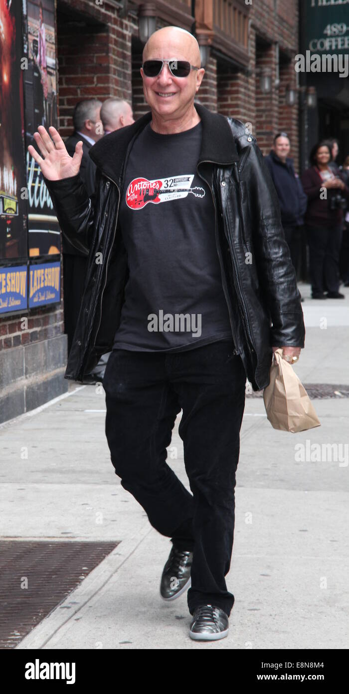 'The Late Show with David Letterman' at the Ed Sullivan Theater ...