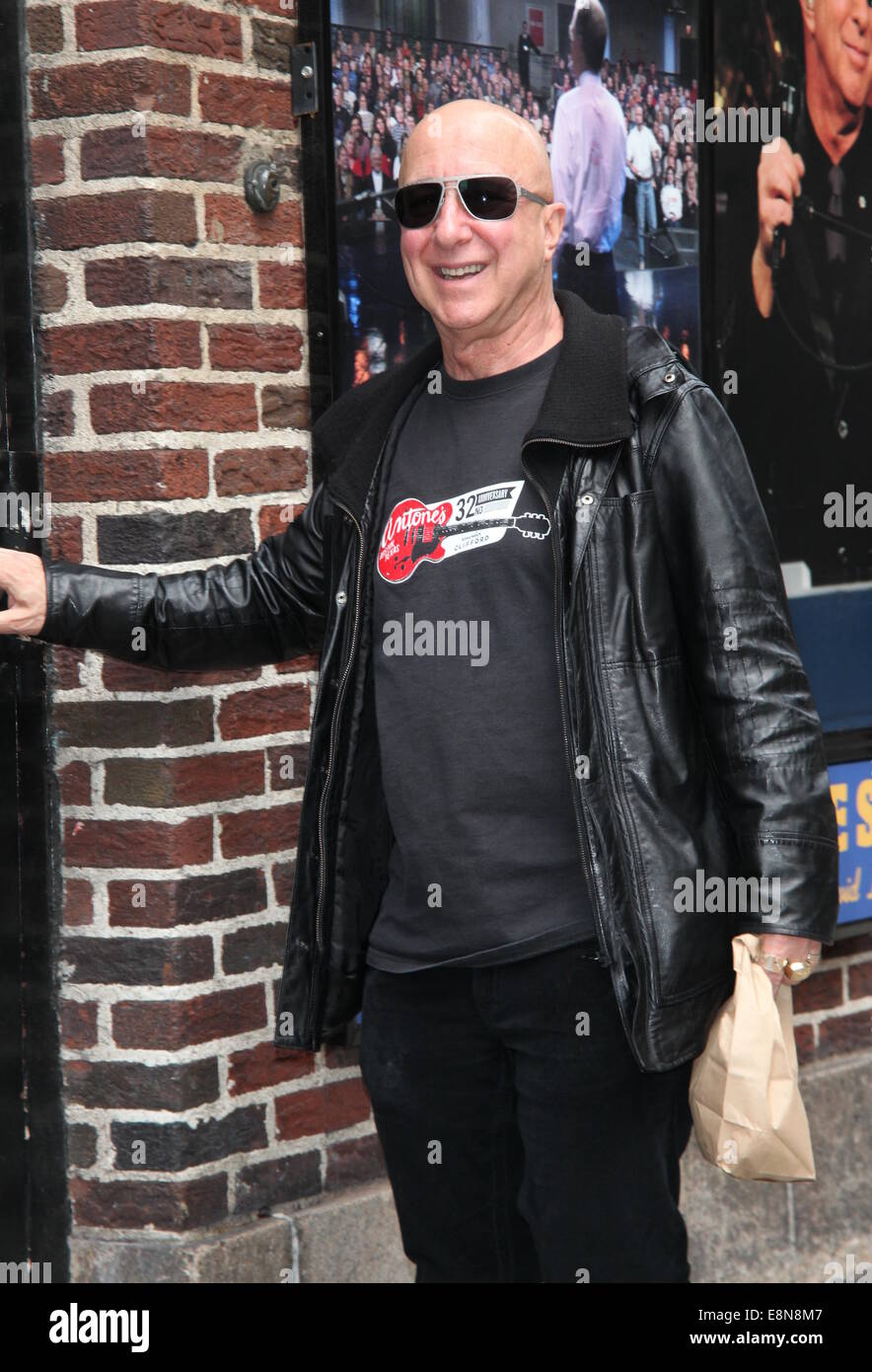 'The Late Show with David Letterman' at the Ed Sullivan Theater ...