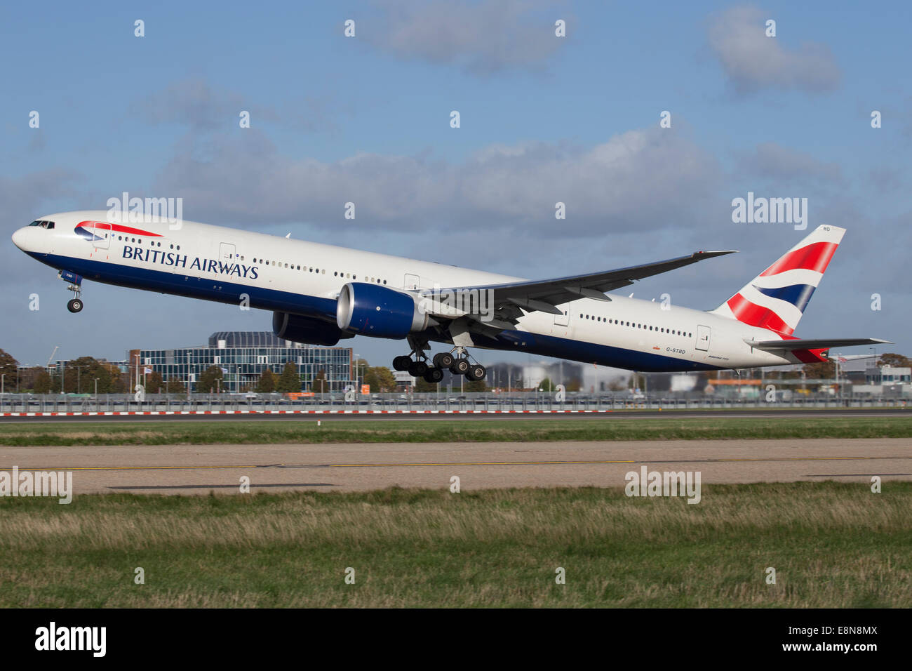 British Airways Boeing 777 Stock Photo - Alamy