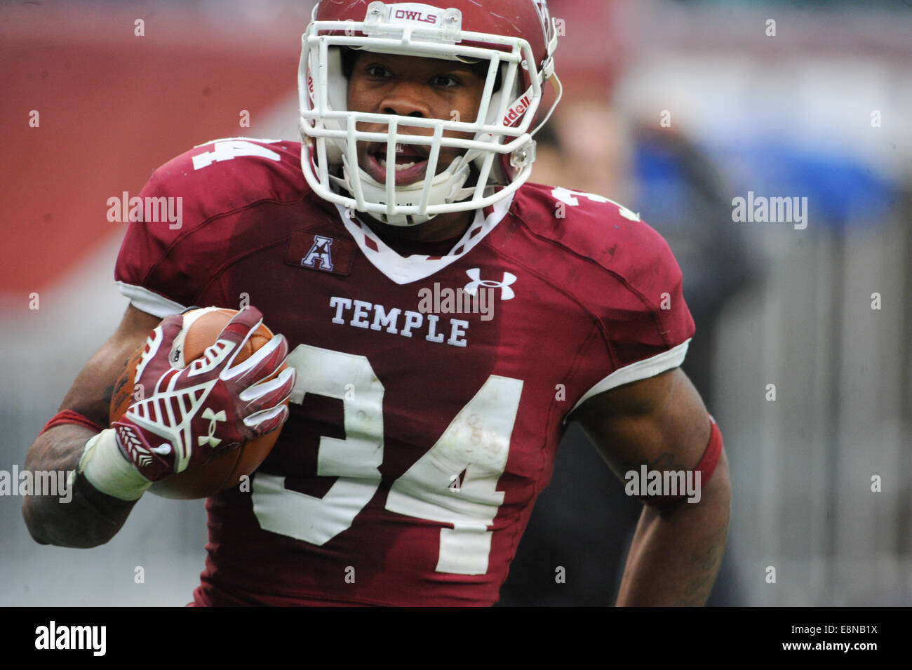Philadelphia, Pennsylvania, USA. 11th Oct, 2014. Temple's RB. JAHAD ...