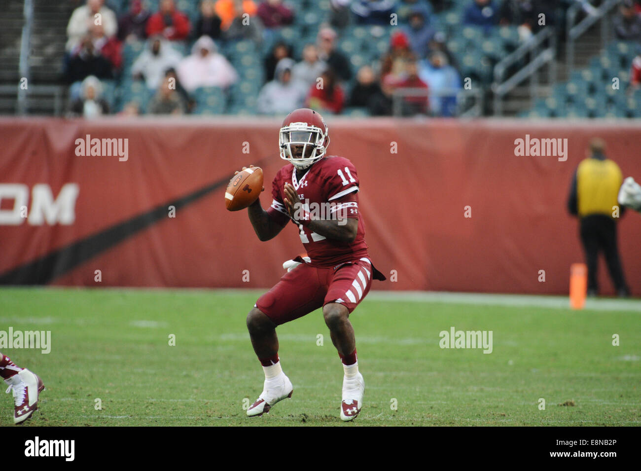 Philadelphia, Pennsylvania, USA. 11th Oct, 2014. Temple QB, P.J. WALKER ...