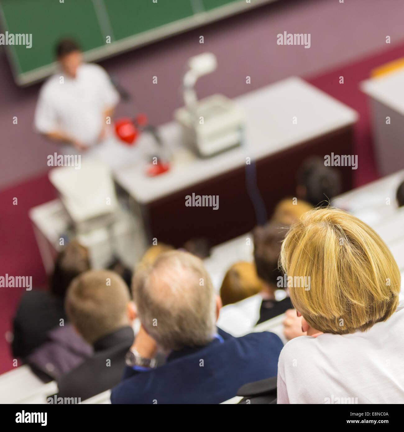 Lecture at university Stock Photo - Alamy